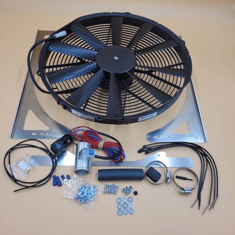 Buy Land Rover Defender 200TDI & 300tDI Electric Fan Kit 15'' REVOTEC ...