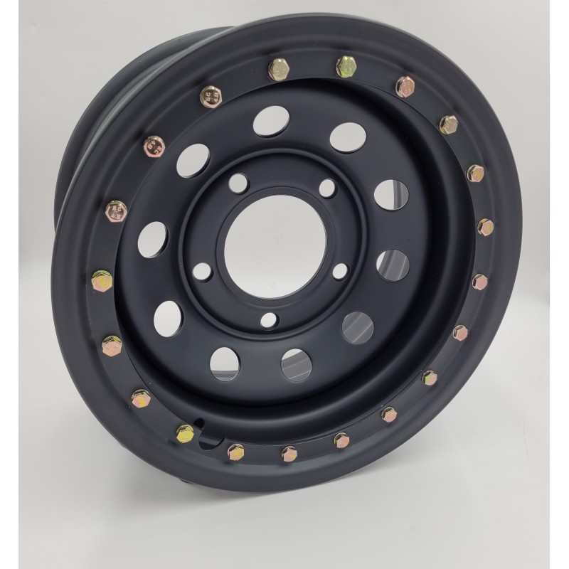 Land Rover Defender STEEL IMITATION BEADLOCK WHEEL 16x10 Matt Part DA3238UK